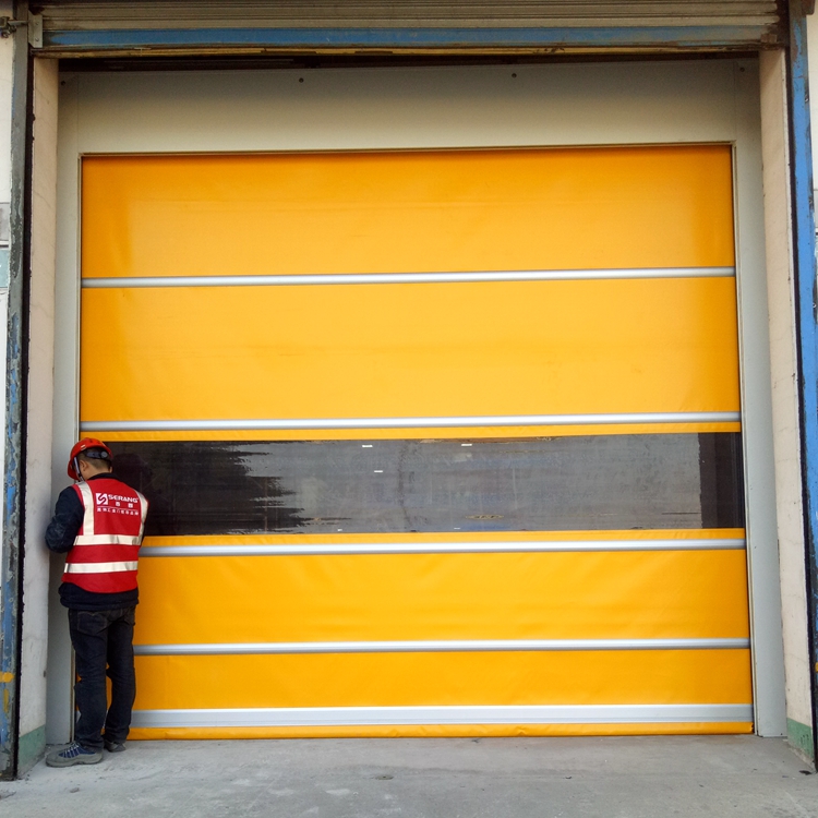 How the fast door makes modern factory warehouse high-efficiency work ...