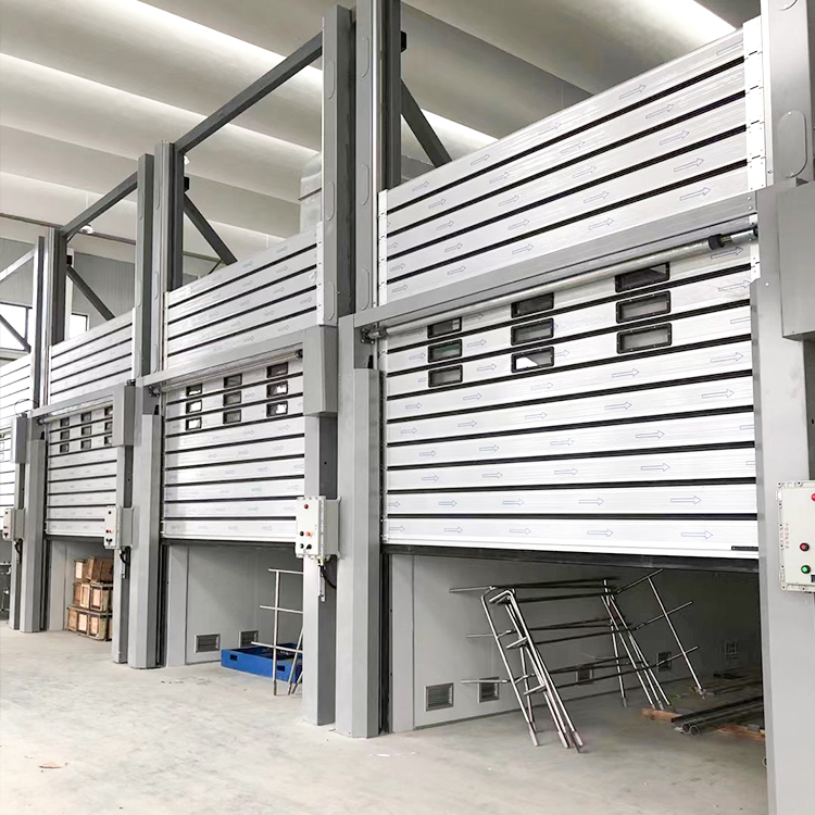 The differences between spiral fast doors and ordinary roller shutter doors