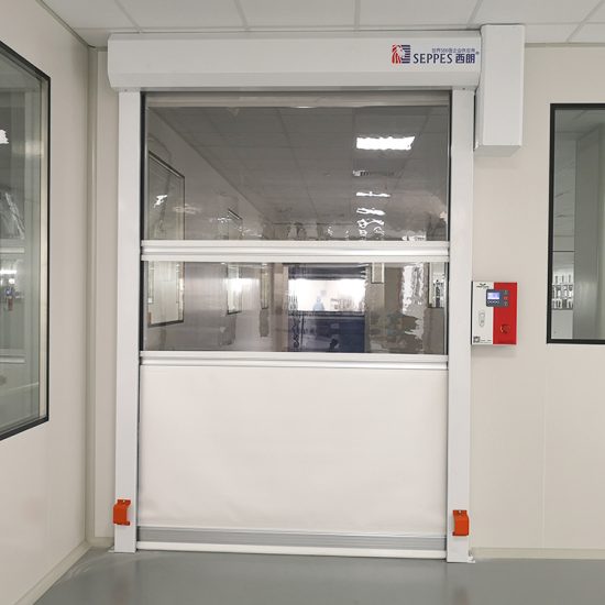 high speed bay doors for factory's outbound port - High speed door