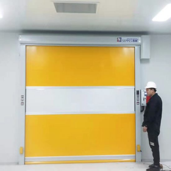 high speed bay doors for factory's outbound port - High speed door