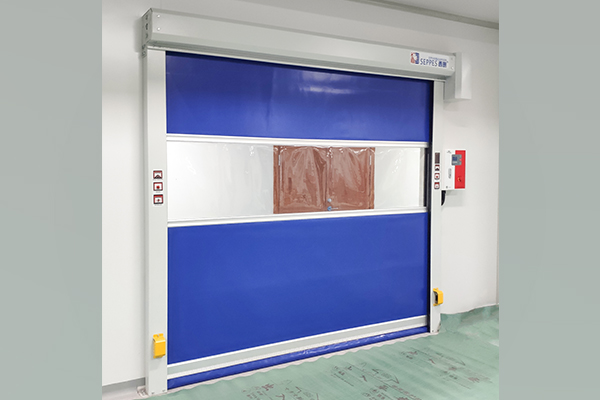 Special rapid rise doors for pastry food production workshop - High ...